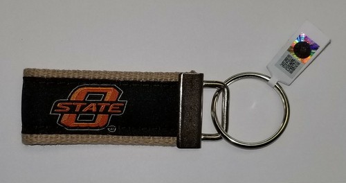 Oklahoma State University Cowboys OSU O State Black Key Chain or Ring ...
