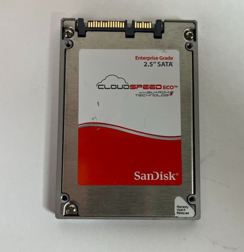 SanDisk CloudSpeed Eco 2.5" SDLFNDAR-480G-1HA2 480GB SATA III Enterprise SSD | eBay