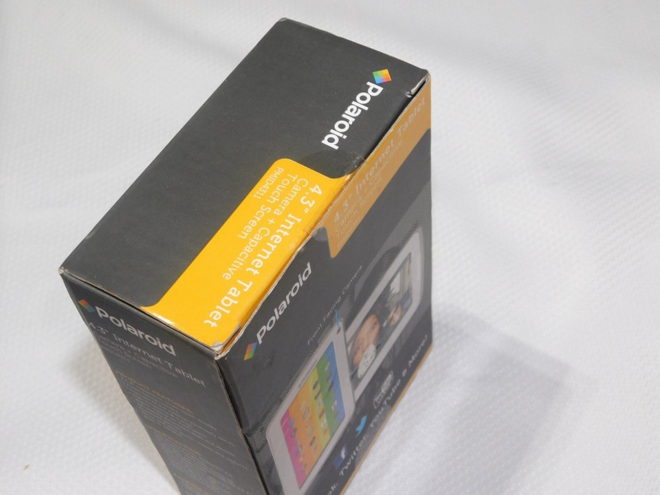 Polaroid 4.3" Internet Tablet PMID4311 WHITE Android 4.0 Touchscreen ...