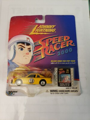 Johnny Lightning Speed Racer 2000 Racer X Yellow Stock Car 12 Filmstrip ...