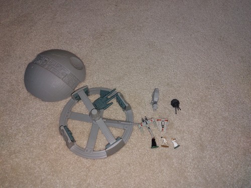 1994 Galoob Star Wars Micro Machines Death Star Playset 65871 Lot Hoth ...