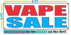 VAPE SALE Banner Sign NEW | eBay