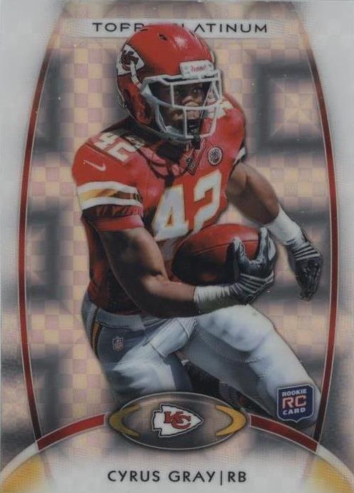 2012 Topps Platinum - Rookie Cyrus Gray #116 X-Fractor (RC) for sale ...