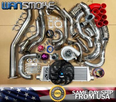 GT35 Turbocharger Bolt-on Turbo Kit for 03-06 350Z Z33 G35 Coupe VQ35DE ...