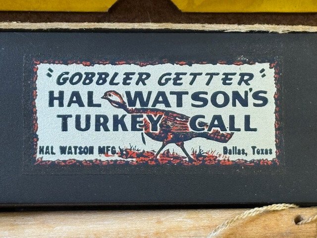 Hal Watson's "Gobbler Getter" Turkey Call | eBay