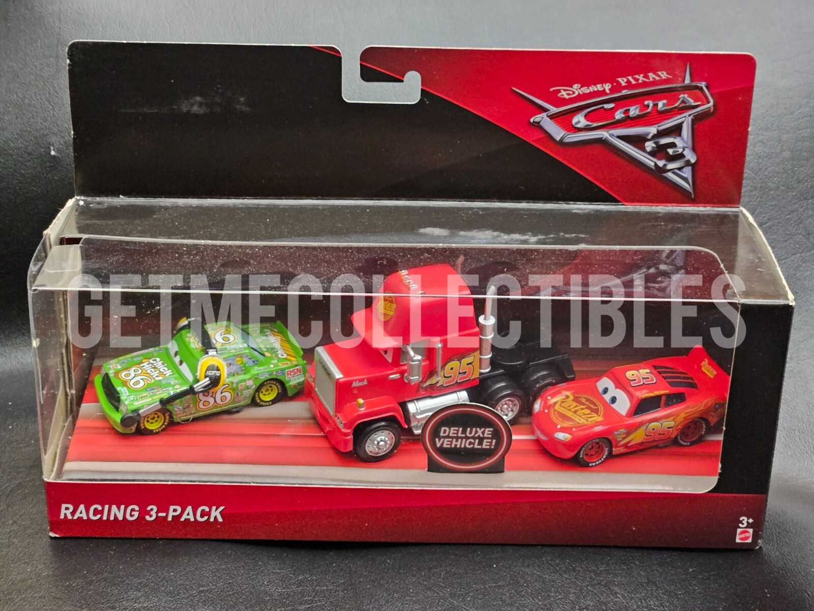 Mattel Disney Pixar Cars 3 Racing 3-pack Chick Hicks Mack McQueen FBR77 ...