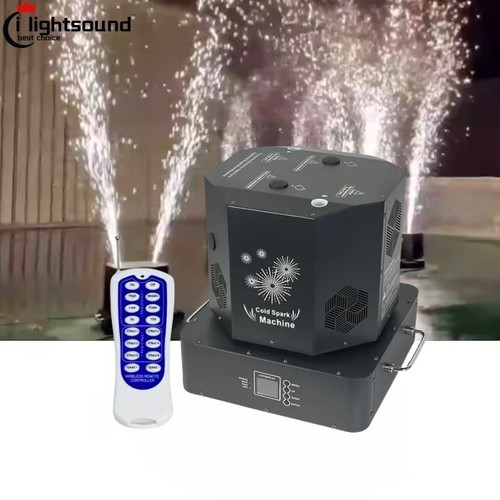 1300W Spin Double Head Cold Spark Machine DMX Sparkler Machine Firework Fountain | eBay