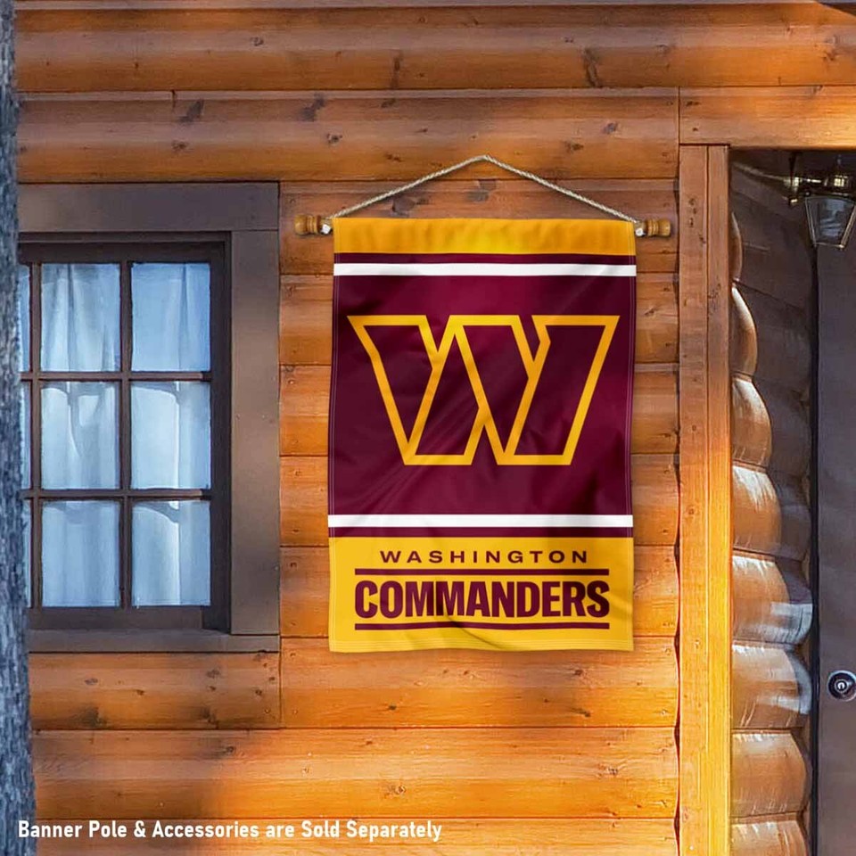 Washington Commanders House Flag Banner | eBay