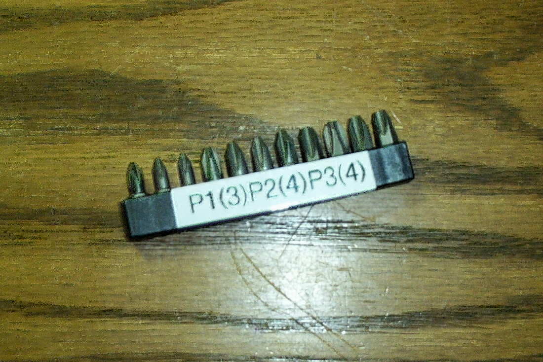 UNBRANDED SCREWDRIVER 11 PC TIP SET HEX DRIVE PHILIPS | eBay