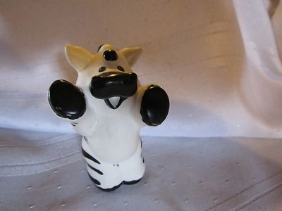 Fisher Price Little People Zebra standing up zoo pony stripe wild ...