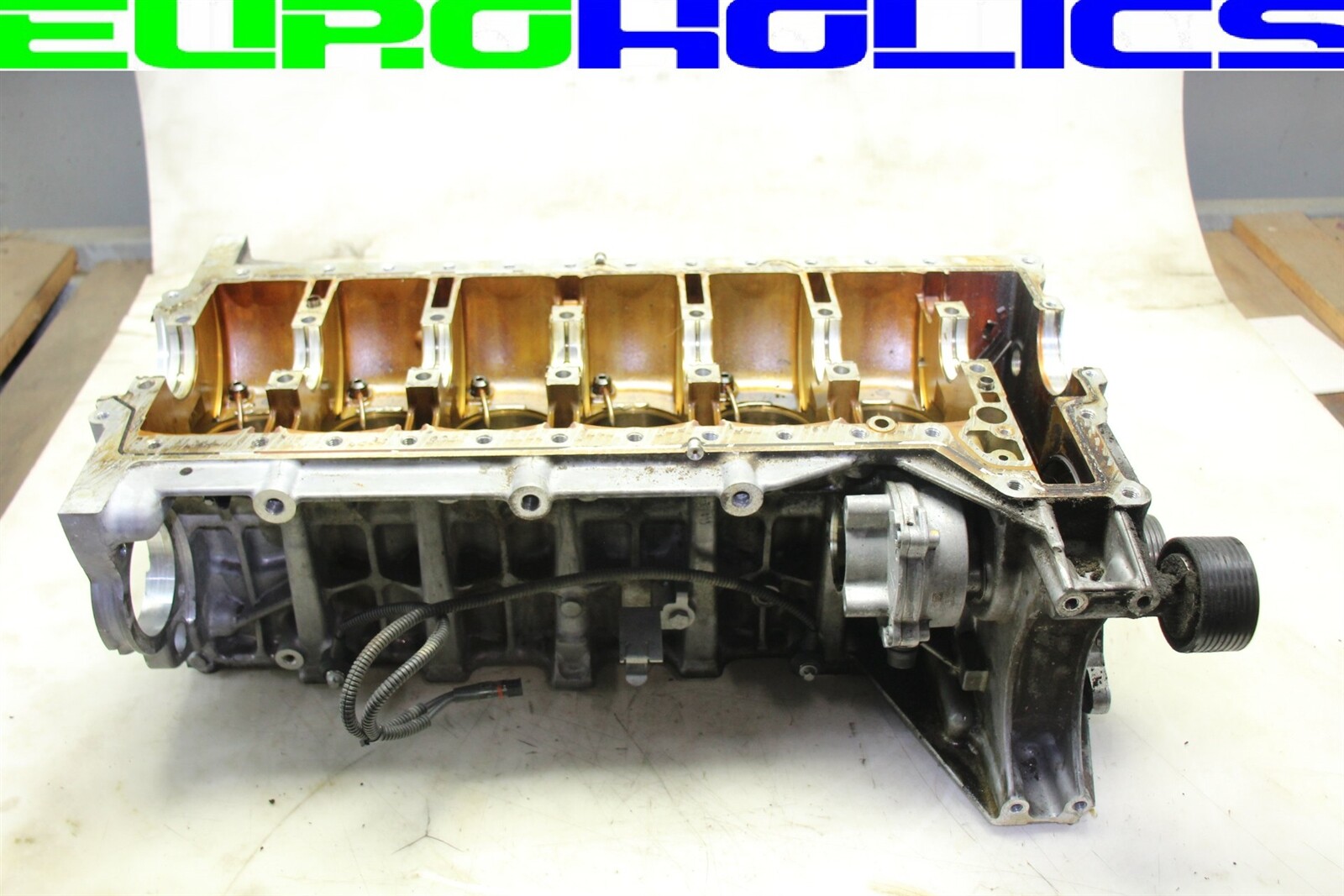 BMW N54 Engine Block With Bedplate Reconditioned 11110443605- R5s6 for ...