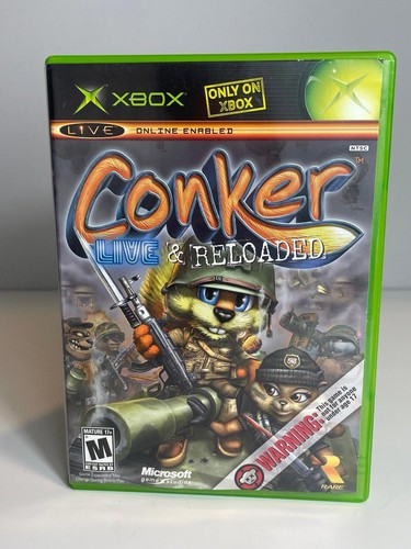Conker Live & Reloaded Xbox Original CIB Tested Pls Read | eBay