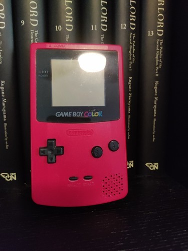 Nintendo Gameboy Color GBC Berry Red CGB-001 (With Case and games) | eBay