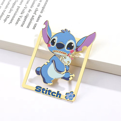 Cartoon Disney Creative Stitch Metal Bookmark for Book Lovers Women Men ...