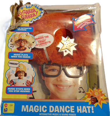 Yo Gabba Gabba! DJ Lance Magic Dance Hat RARE NEW Destroyed Packaging ...