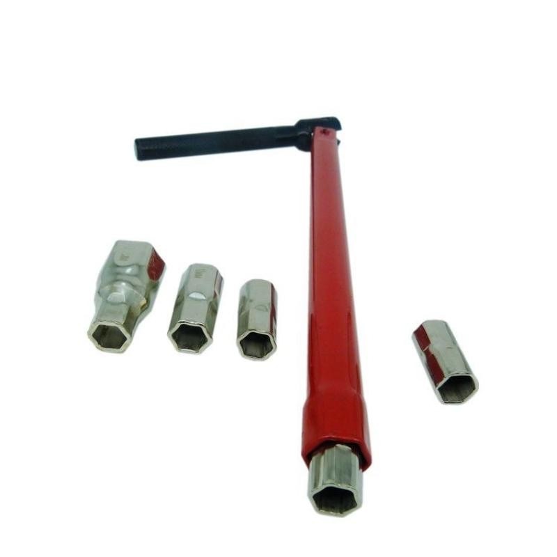 Professional Carbon Steel Faucet Wrench Plumber Tool with 5/6 Sockets ...