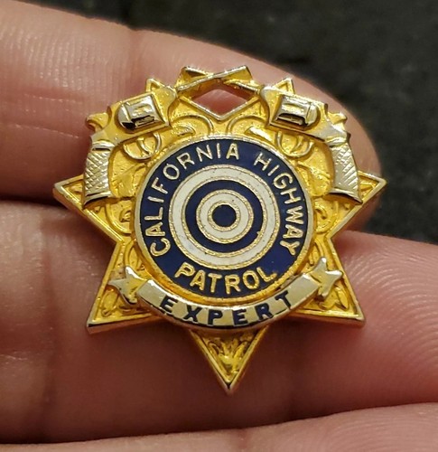 CHP California Highway Patrol Pistol Expert Pin | eBay