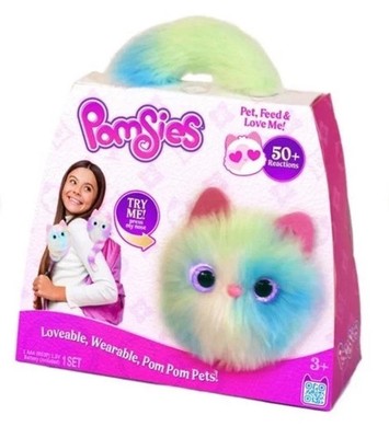 Pomsies Interactive Plush Snowball - Mist | eBay UK