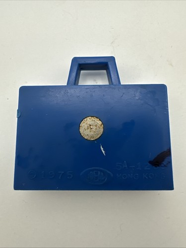 IDEAL Magnet Blue Briefcase, 1975 Made In Hong Kong Vintage Bag Case ...