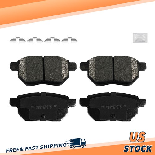 Rear Ceramic Brake Pads For Toyota Matrix 2009 2010 2011 2012 - 2014 W ...