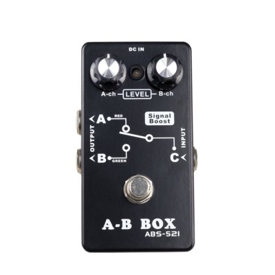 NEW Crossfire AB Switch Box 1 Input-2 Output for Electric Guitar ...