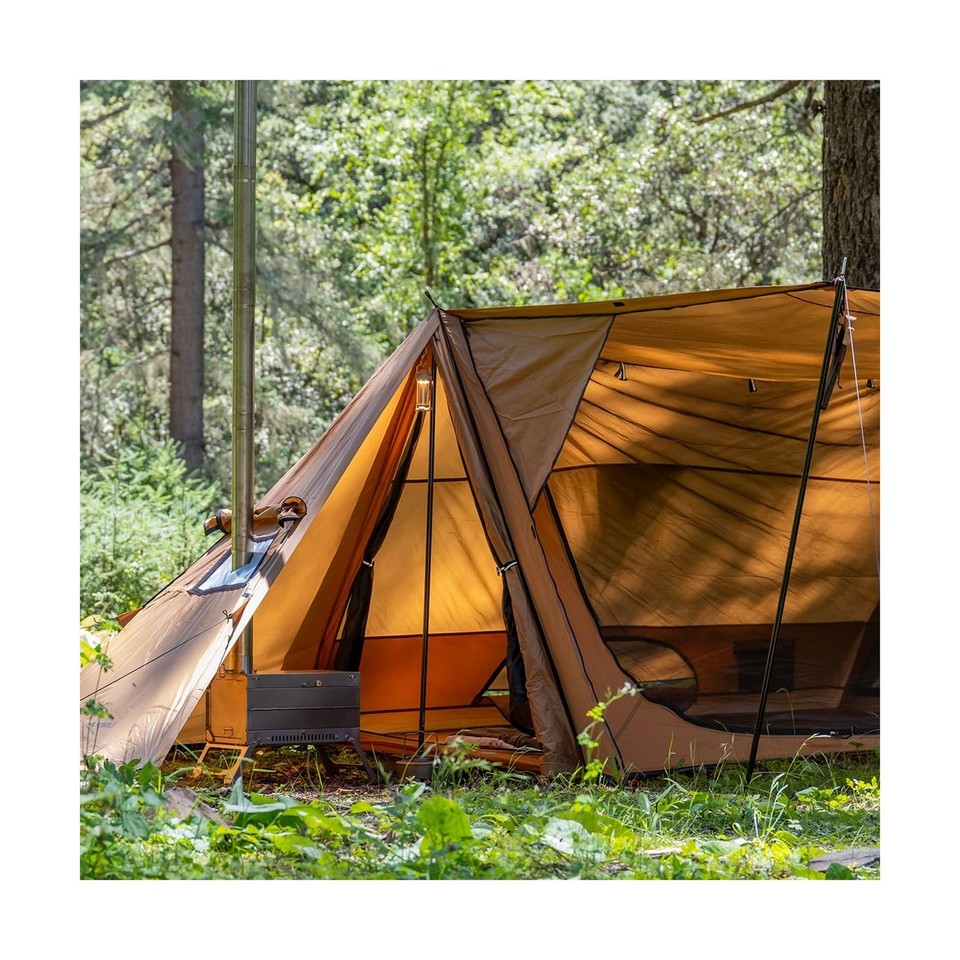 STOVEHUT 70 Hot Tent with Two Tarp Poles and Two Tent Poles | Latest ...