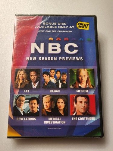 New: NBC NEW SEASON PREVIEWS - DVD SEALED | eBay