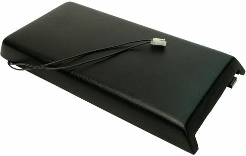 1984 - 1989 Corvette Center Console Compartment Door Lid Black + Light ...