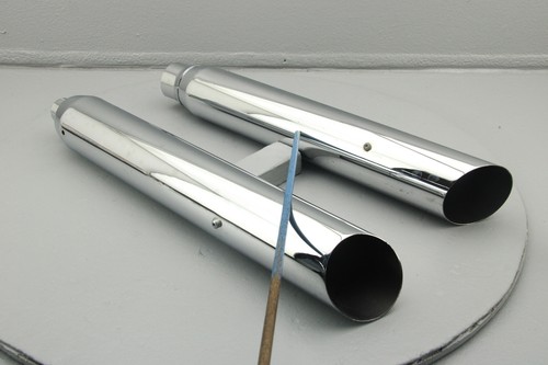 2004 Harley Electra Glide D&D BOARZILLA 2 INTO 1 Exhaust W/ GHOST PIPE ...