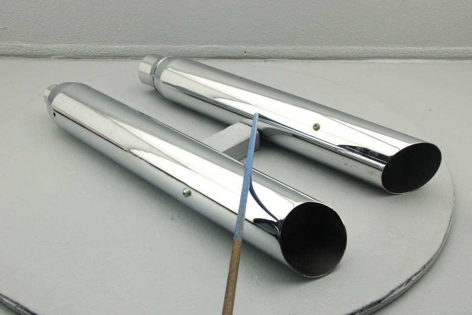 2004 Harley Electra Glide D&D BOARZILLA 2 INTO 1 Exhaust W/ GHOST PIPE ...