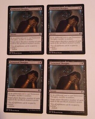 TORMENTED THOUGHTS X4 Magic Origins MTG Magic Cards Black Uncommon | eBay