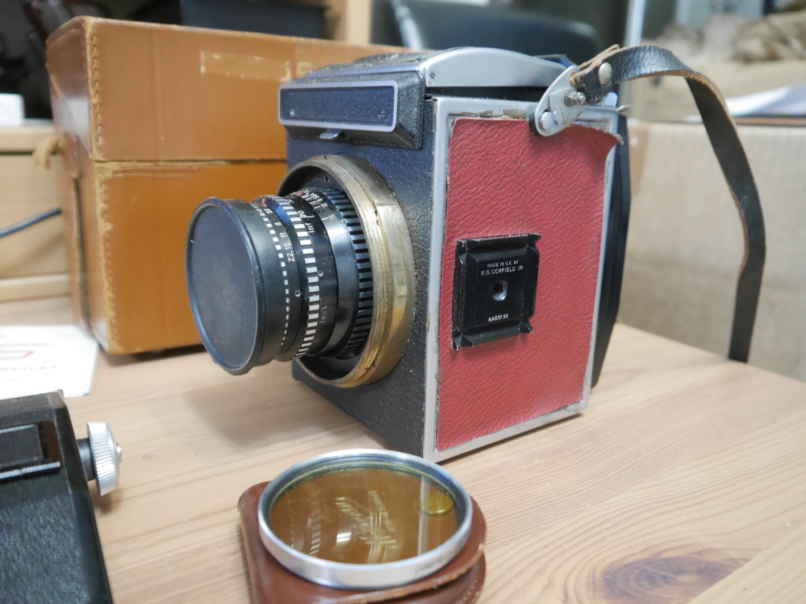 Corfield 66 Lumax 95mm lens accessories | Grelly UK