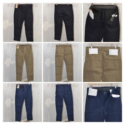 Weatherproof Vintage Men’s Tech Pant in Blue Black Tan | eBay