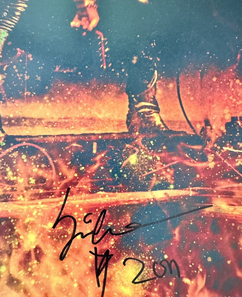 Yngwie Malmsteen Autographed (Signed) 11”x17” Relentless Tour Poster | eBay