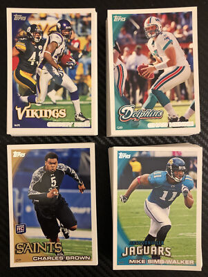 2010 Topps Football Cards (#251-440) Singles You Pick | eBay