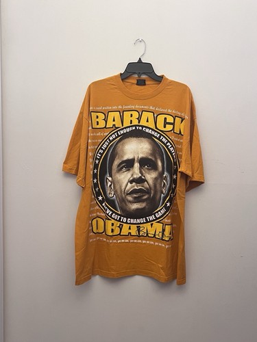 Rare Vintage Official Barack Obama 2008 Presidential Election Shirt Sz ...