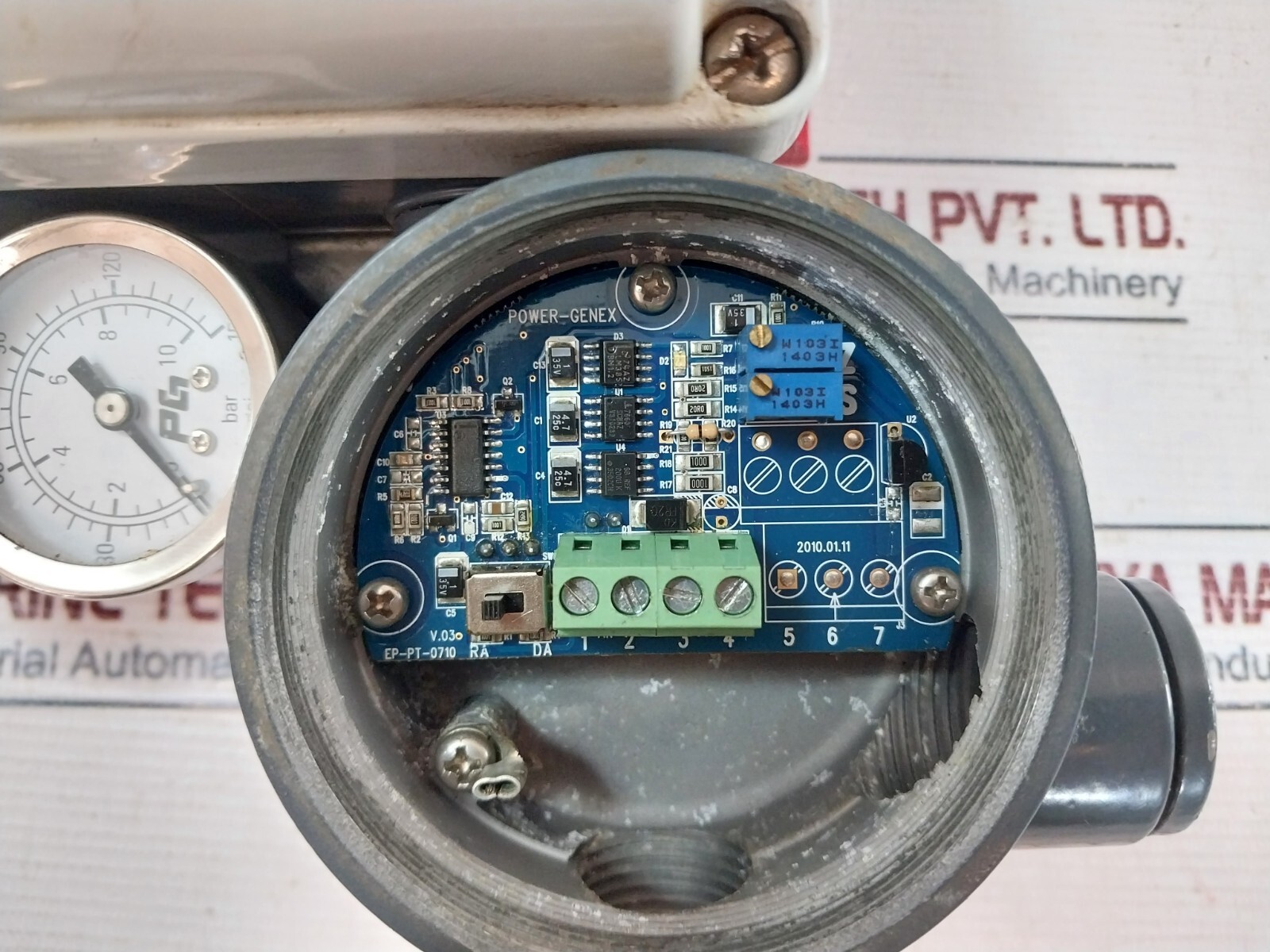 Power-Genex EPR-WN2SO3NTR Electro-Pneumatic Positioner 0-150 PSI IP66 ...