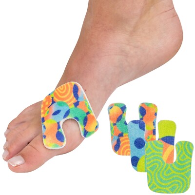 ZenToes U-Shaped Callus Pads Self Stick Adhesive Felt Foot Cushions ...