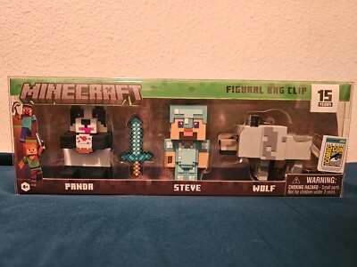 MONOGRAM MINECRAFT 15TH ANNIVERSARY SET SDCC 2024 EXCLUSIVE FIGURAL BAG ...