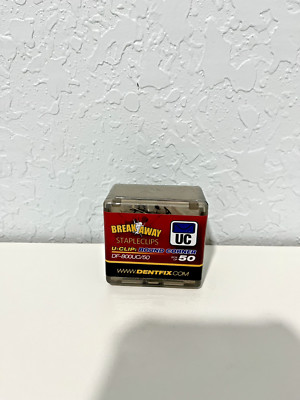 DENT FIX DF-800UC50 STAPLE U-CLIP BREAKAWAY STAPLECLIPS (50/BOX) FREE ...