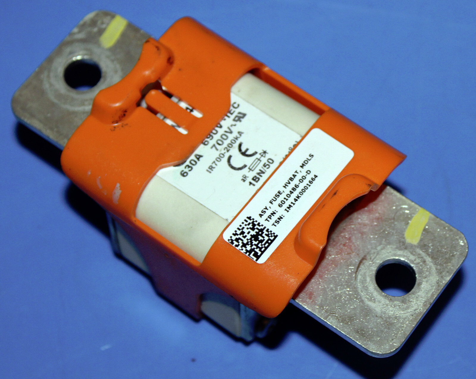 Tesla Model S Pyrotechnic HIGH VOLTAGE BATTERY Disconnect FUSE 6010486 ...