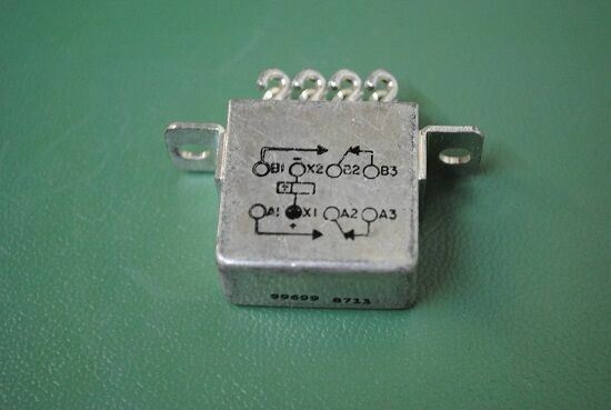 DEUTSCH RELAY MS27401-13 E210-1180 5945-01-183-6703 320 OHM 2PDT ...