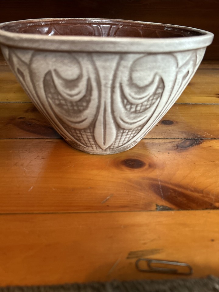 Vtg' California USA # 1304 Pottery Planter 4 1/2" Tall Light Brown/Tan ...