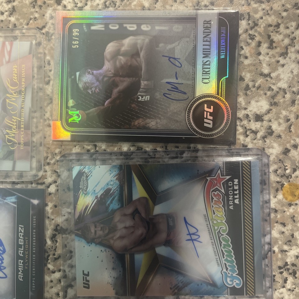 UFC 8 Card Autograph Bundle | eBay UK