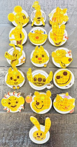 Disney Pins 2023 DLR Disney Parks Whimsical Waffles Mystery Pack ...