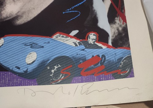 RICHARD DUARDO - Jim Evans "JAMES DEAN-1955" SIGNED - A/P - SERIGRAPH ...