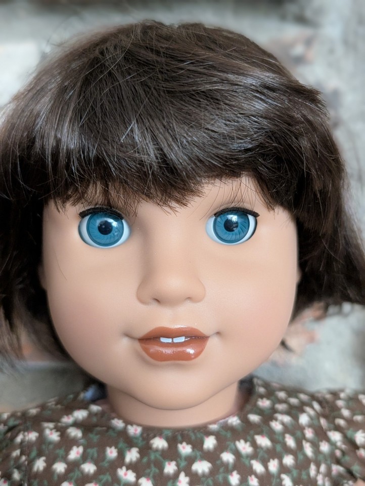 Calista Custom American Girl Doll OOAK Brown Hair Blue Eyes Josefina ...