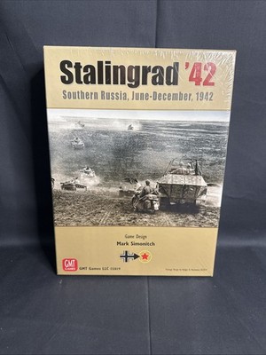 GMT Games Stalingrad '42 Southern Russia, June-December, 1942 Sealed ...
