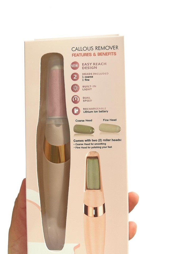 Electric Foot Grinder Callus Remover Rechargable Pedicure Dead Skin ...