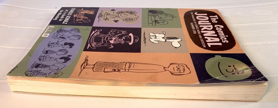 1997 THE COMICS JOURNAL Magazine Issue #200 CHARLES M. SHULTZ Peanuts ...
